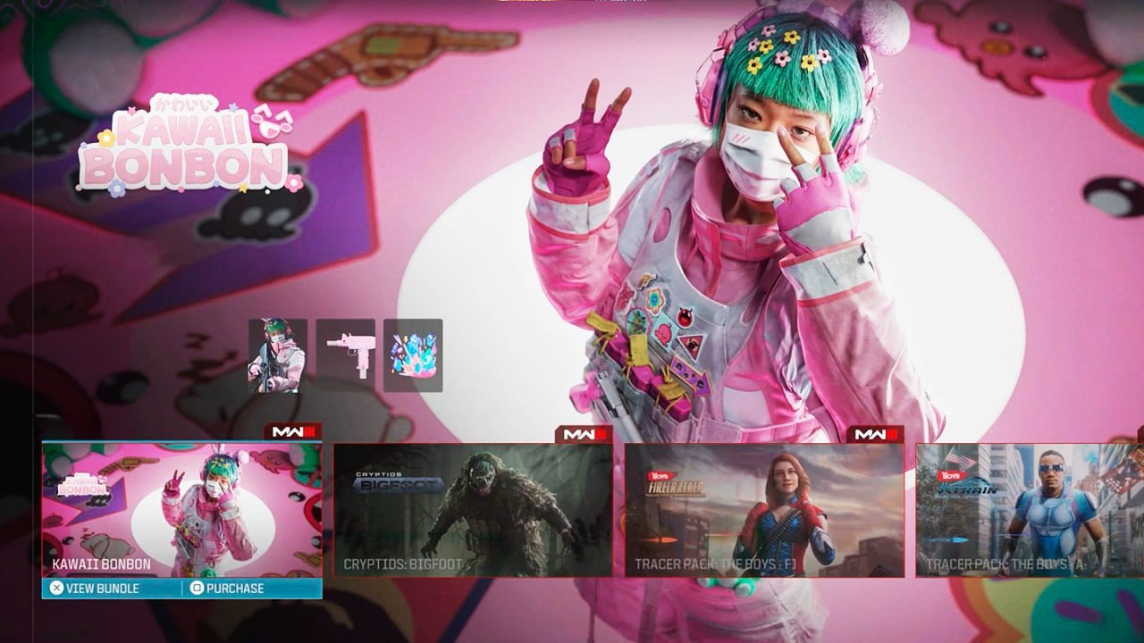 New Kawaii BonBon Pack in Modern Warfare 3 and Warzone - Ensigame