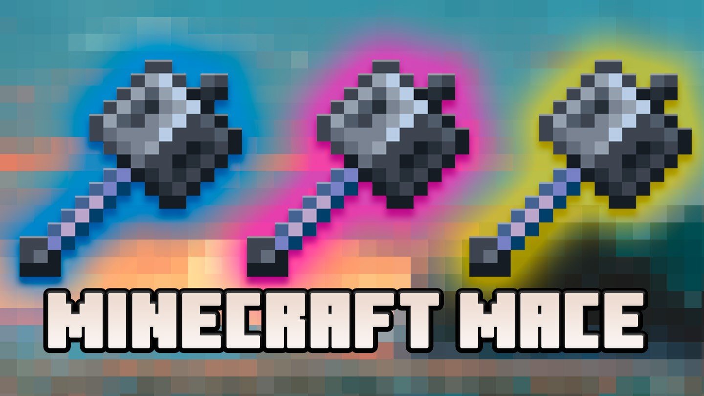 The Minecraft 1.21 mace: massive damage, crafting - Ensigame