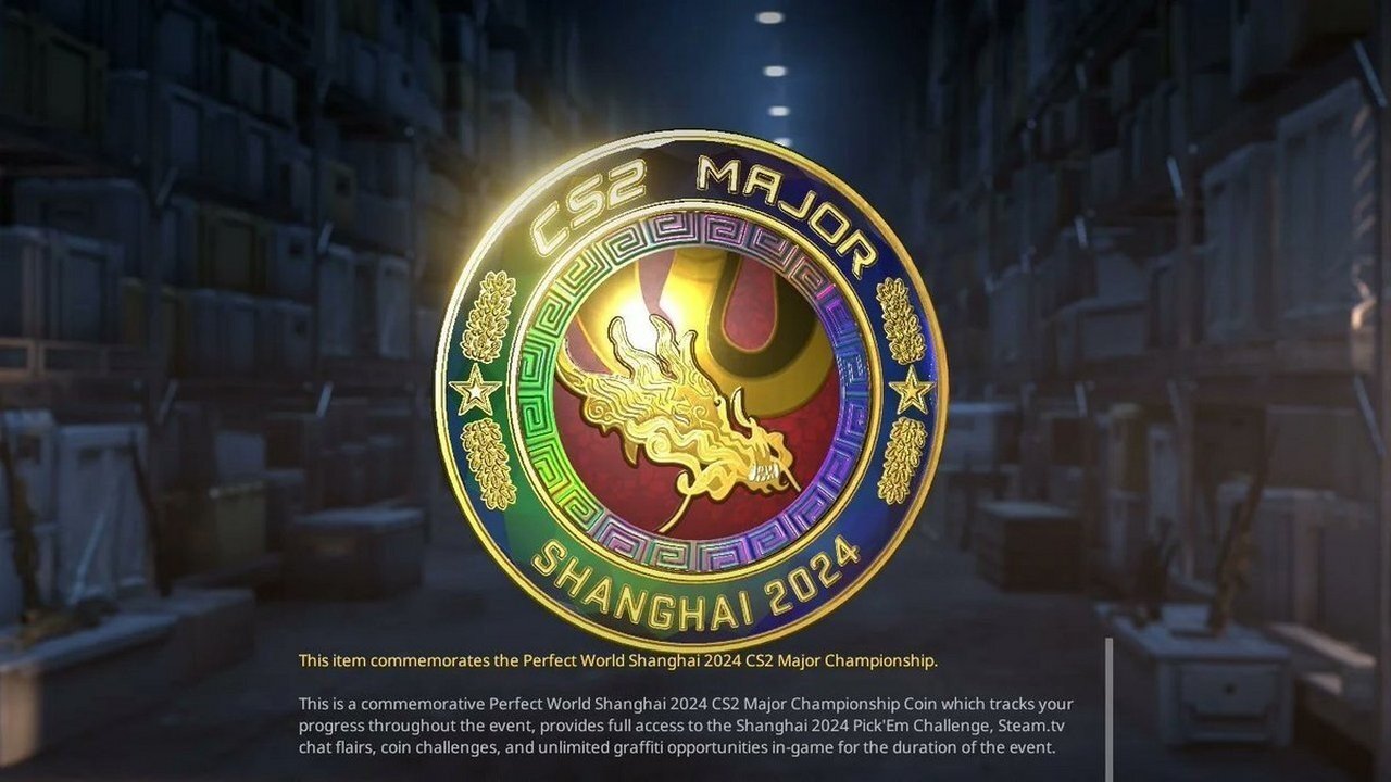 Only few players received the Shanghai Major Diamond Coin - Ensigame