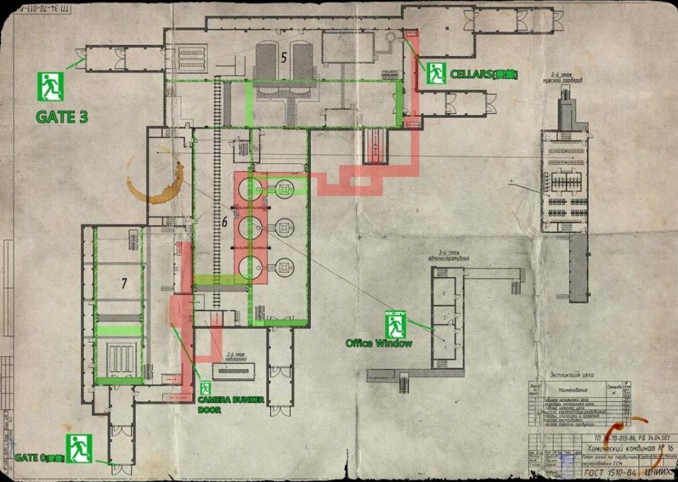 Guia do Mapa Factory em Escape from Tarkov: Sobreviva e Domine - Ensigame