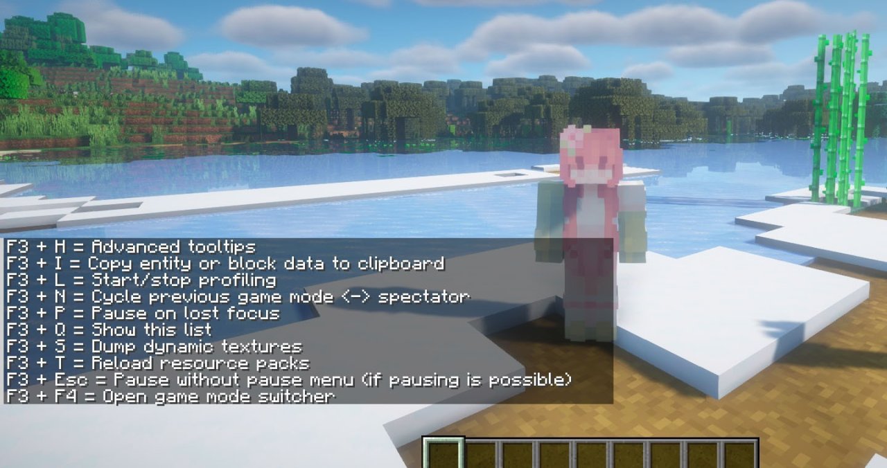 PC controls in Minecraft - Ensigame