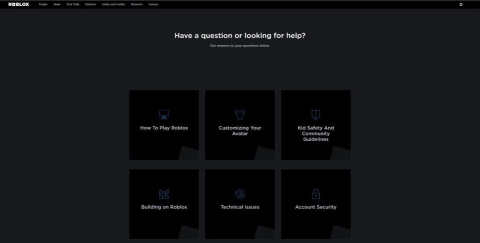 Connecting with customer service for Roblox issues - Ensigame