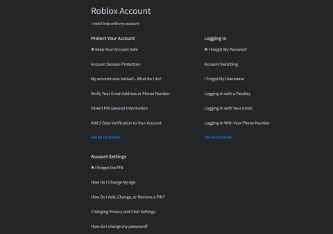 Connecting with customer service for Roblox issues - Ensigame