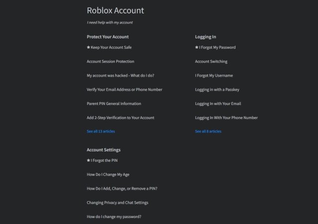 Connecting with customer service for Roblox issues - Ensigame