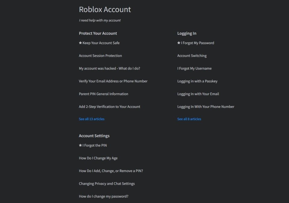 Connecting with customer service for Roblox issues - Ensigame
