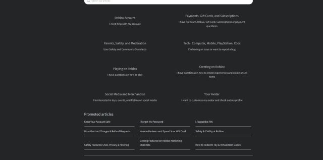 Connecting with customer service for Roblox issues - Ensigame