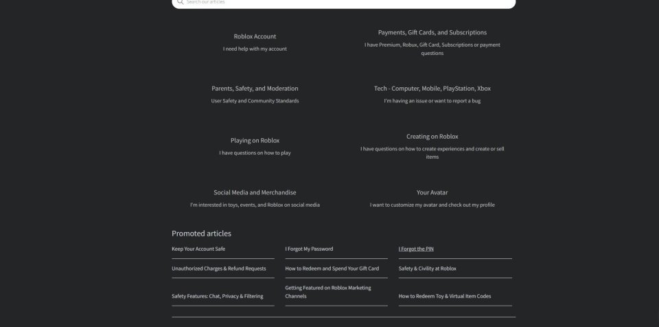 Connecting with customer service for Roblox issues - Ensigame