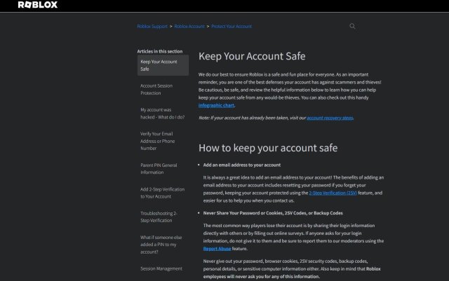 Connecting with customer service for Roblox issues - Ensigame