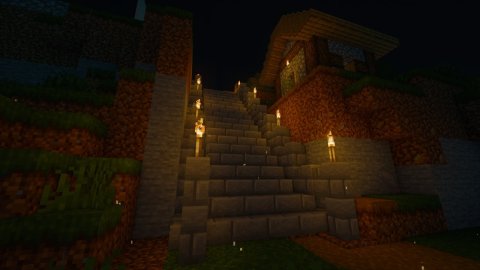 From bottom to top - step-by-step about the steps in Minecraft - Ensigame