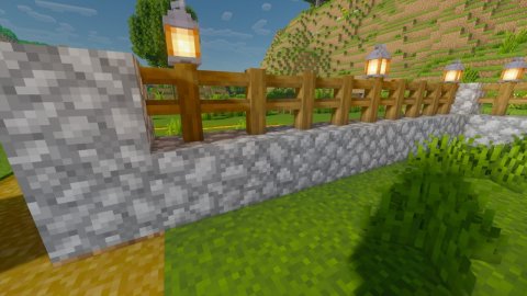 Beleza e proteção-cerca no Minecraft - Ensigame