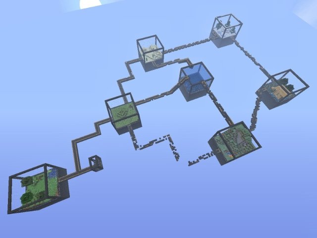 Minecraft live worlds - top multiplayer maps - Ensigame