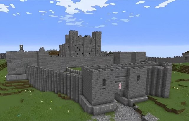 Building for craftsmen in Minecraft - 20 types of castles - Ensigame