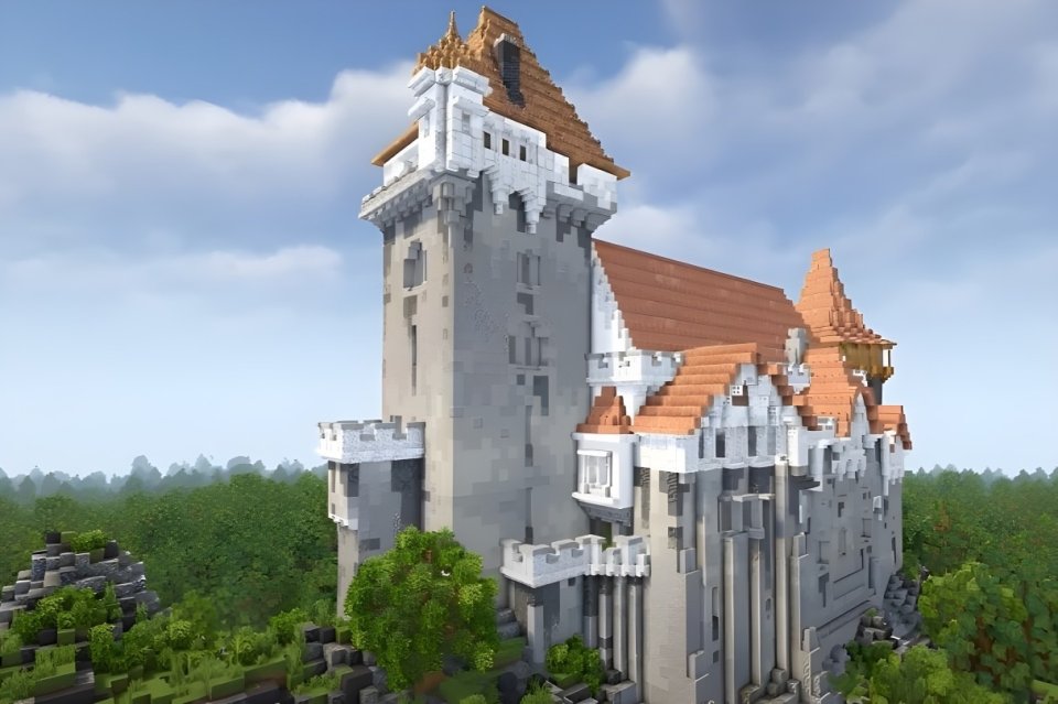 50 ideas for Minecraft - the best houses - Ensigame