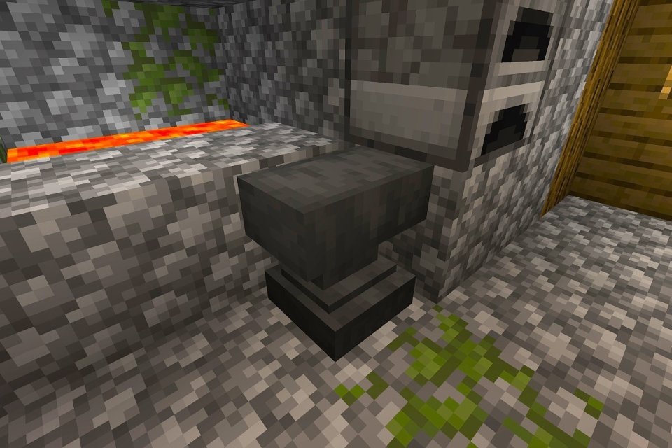 Minecraft - a arte de criar uma bigorna - Ensigame