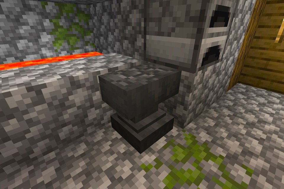 Minecraft - a arte de criar uma bigorna - Ensigame