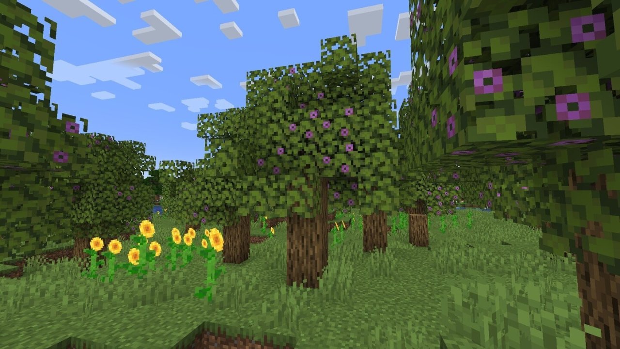 A variety of trees in Minecraft - a complete guide - Ensigame