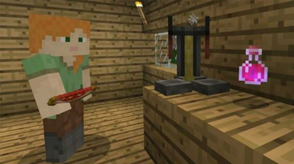 Strength Potion in Minecraft - Recipe and Uses - Ensigame