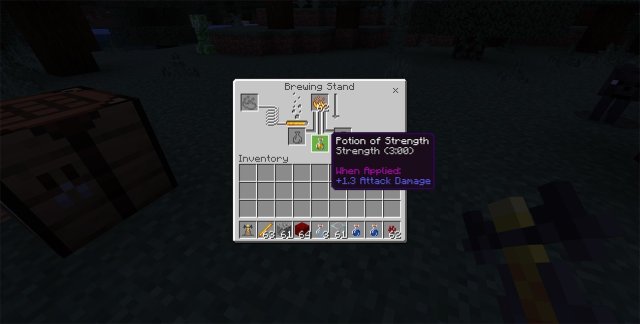 Strength Potion in Minecraft - Recipe and Uses - Ensigame