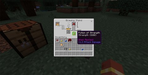 Strength Potion in Minecraft - Recipe and Uses - Ensigame