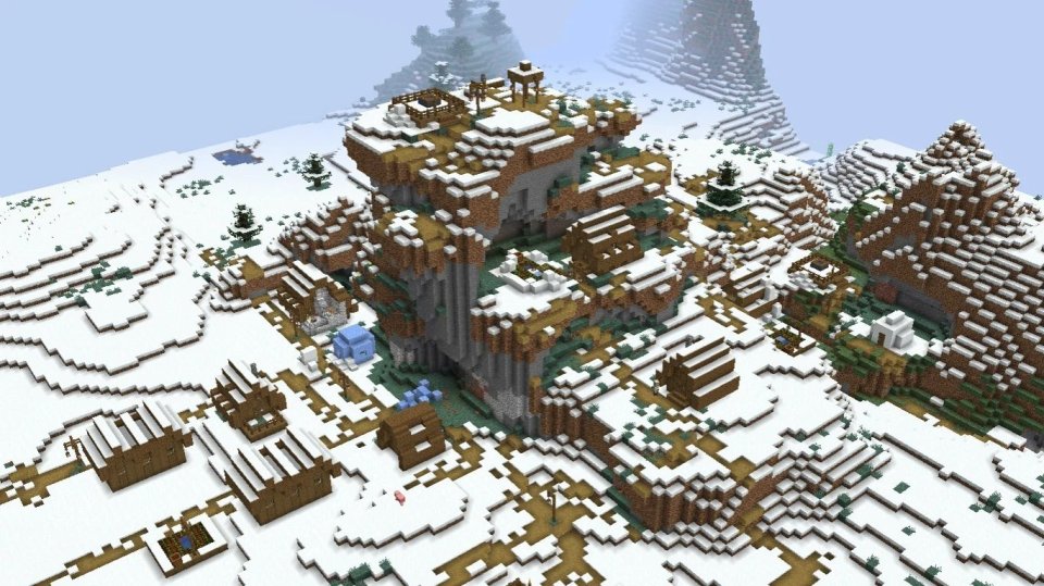 Top 10 Snowy Seeds in Minecraft - Ensigame