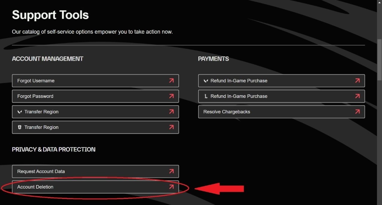 Escape from LoL Secure account deactivation - Ensigame