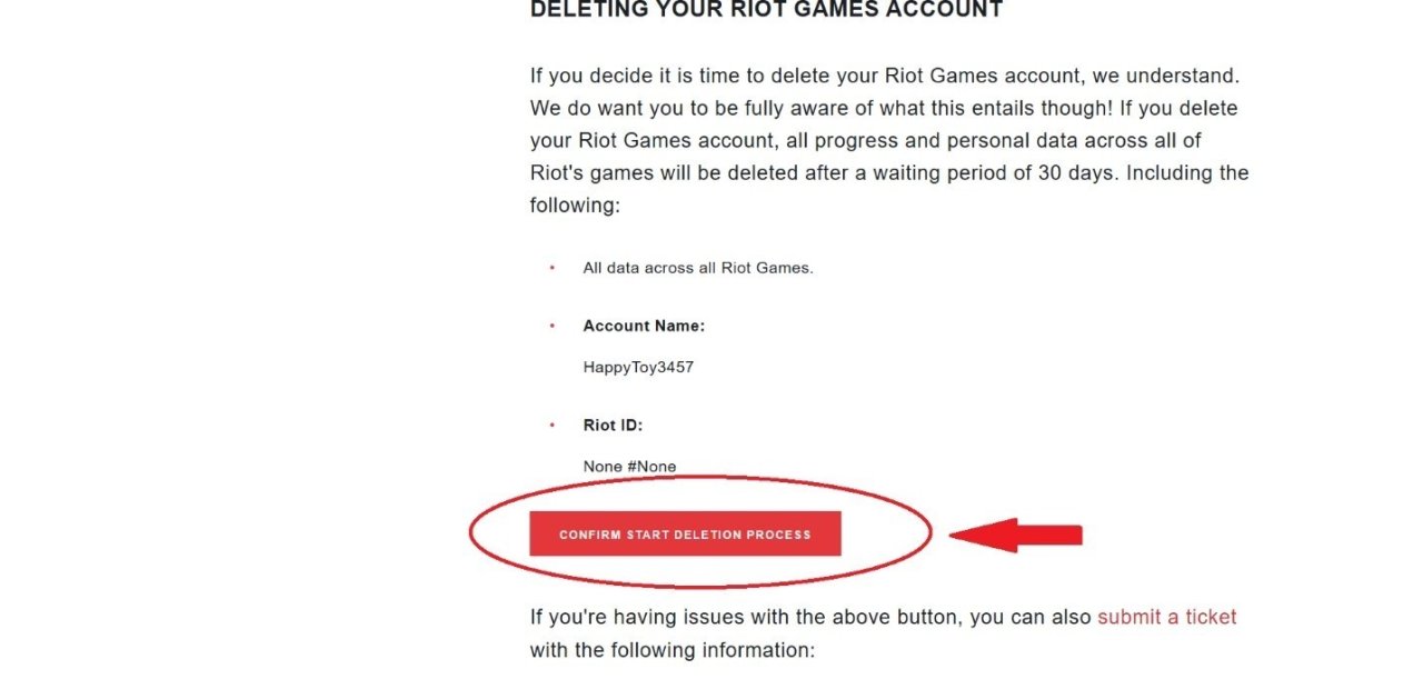 Escape from LoL Secure account deactivation - Ensigame