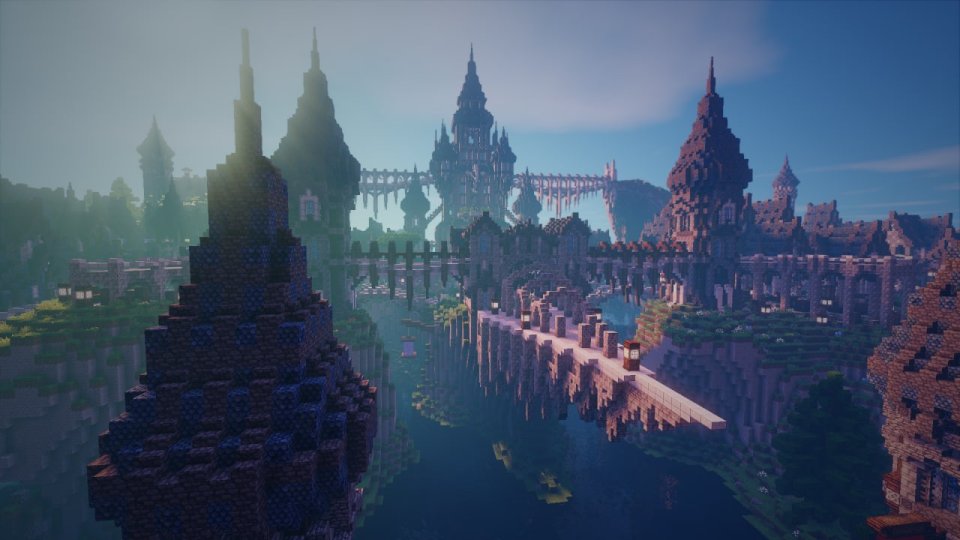 Cidades no Minecraft-15 Melhores Cidades personalizadas - Ensigame