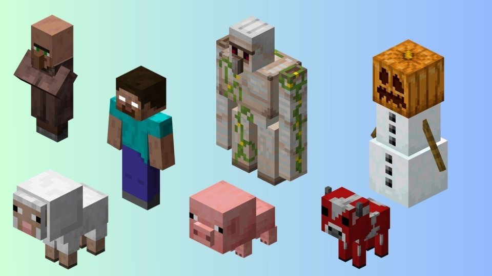 Todos os personagens do Minecraft - Ensigame