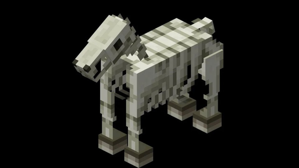 Minecraft - Become a Hell Rider Riding a Skeleton Horse - Ensigame