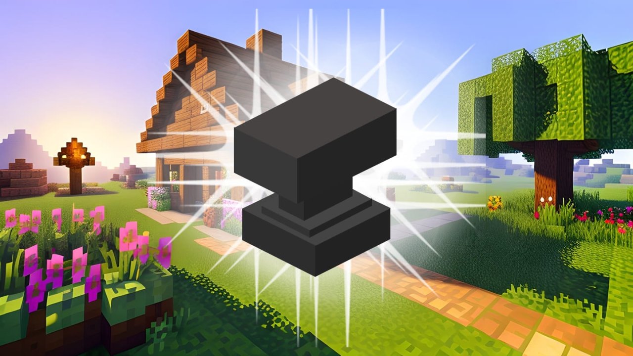 Detailed Minecraft instructions: take and make an anvil - Ensigame