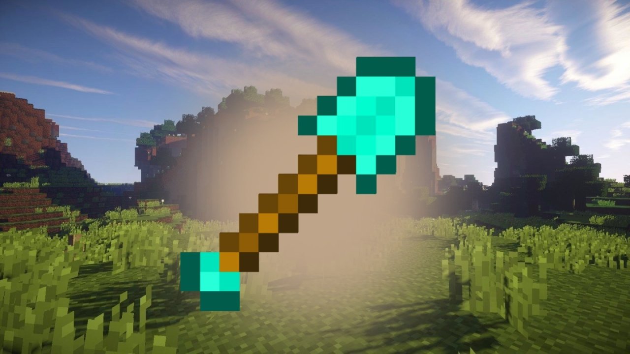 Crafting items in Minecraft - crafting the shovels - Ensigame
