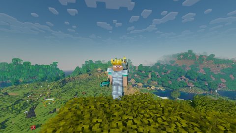 You've never seen Minecraft like this - changing the camera angle ...