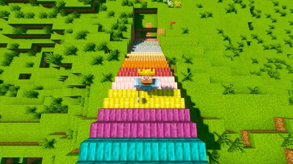 From bottom to top - step-by-step about the steps in Minecraft - Ensigame