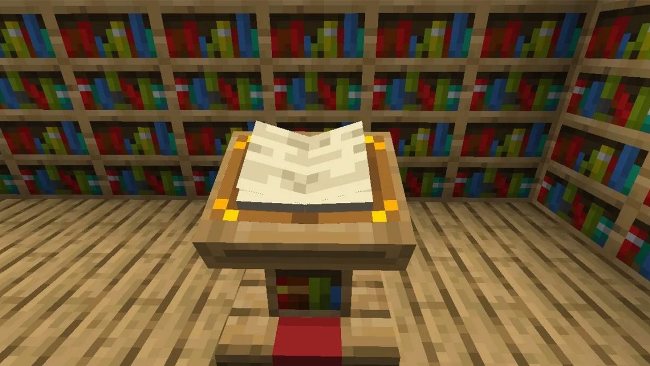 Minecraft Guide - Creating a Lectern - Ensigame