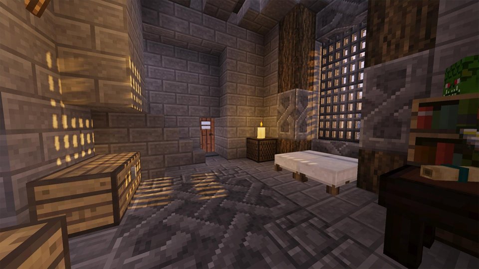 Iron bars in Minecraft - crafting and usage - Ensigame