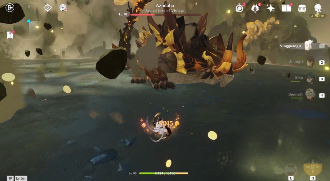 Genshin Impact Azdaha Guide: How to Beat the Weekly Boss - Ensigame