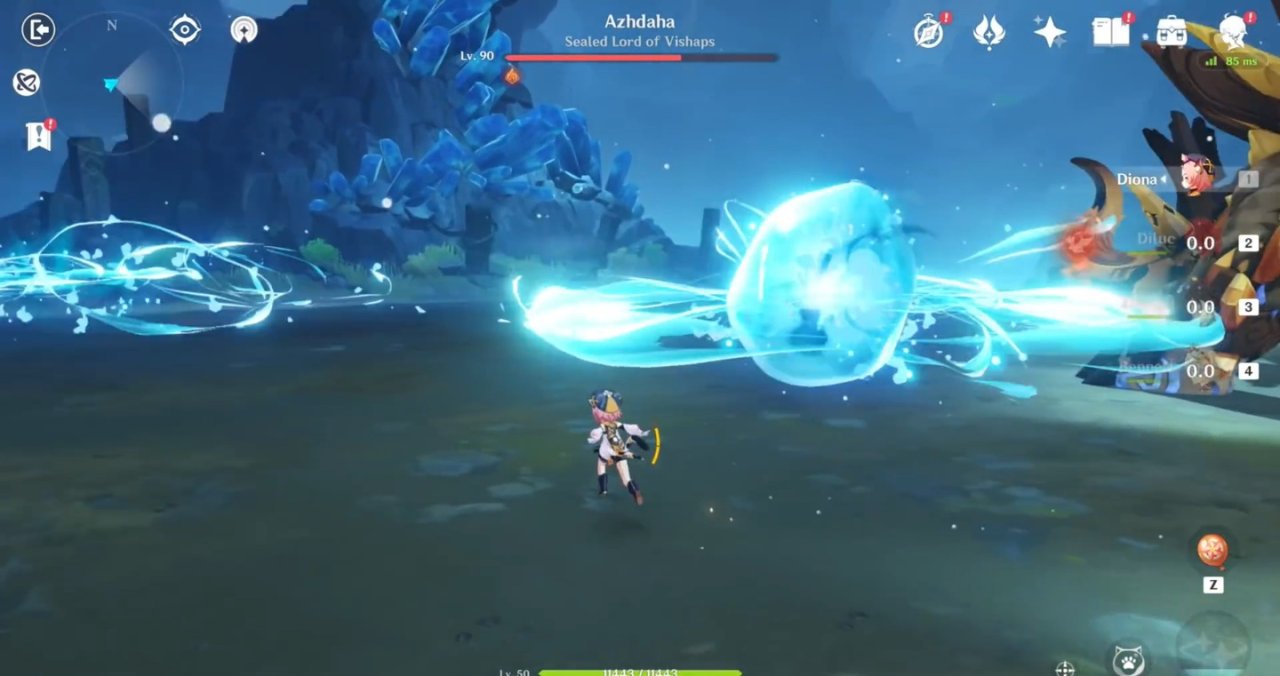 Genshin Impact Azdaha Guide: How to Beat the Weekly Boss - Ensigame