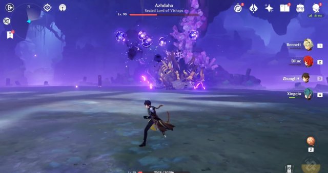 Genshin Impact Azdaha Guide: How to Beat the Weekly Boss - Ensigame