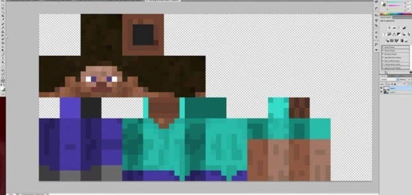 A step-by-step guide: how to make a Minecraft skin - Ensigame