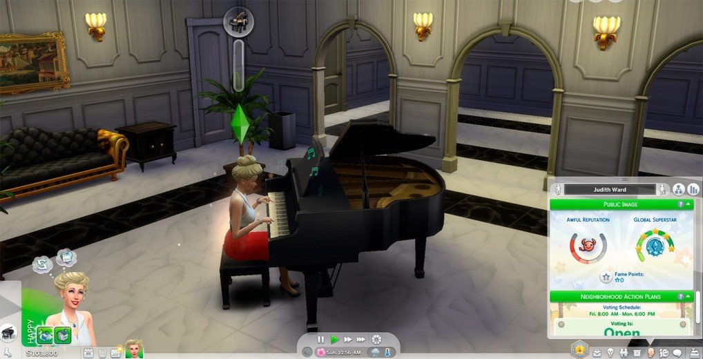 Sims 4: unlocking fame points with cheats - Ensigame