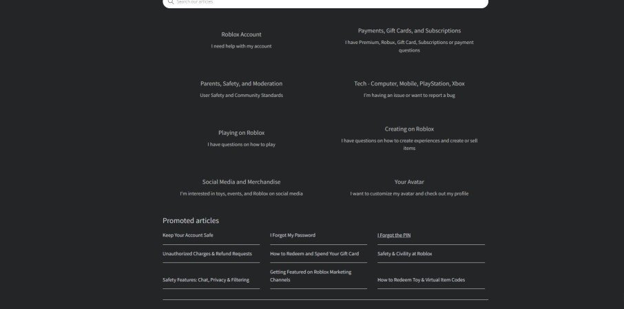 Connecting with customer service for Roblox issues - Ensigame
