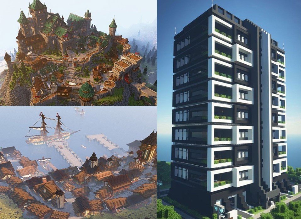 20 melhores idéias para construções de Minecraft - Ensigame