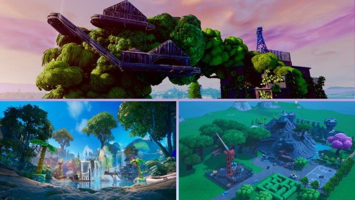 A selection of the best maps in Fortnite - Ensigame