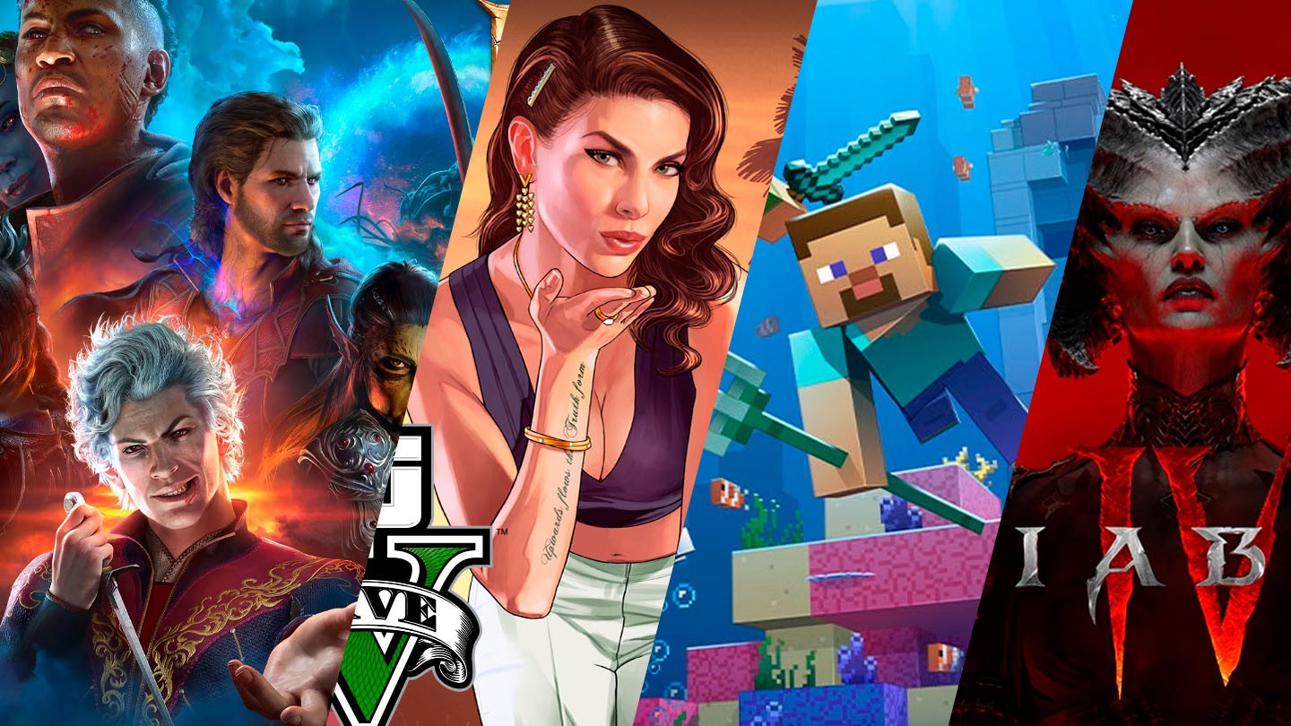 In 2023, the top 10 most popular games included "old" hits - Ensigame