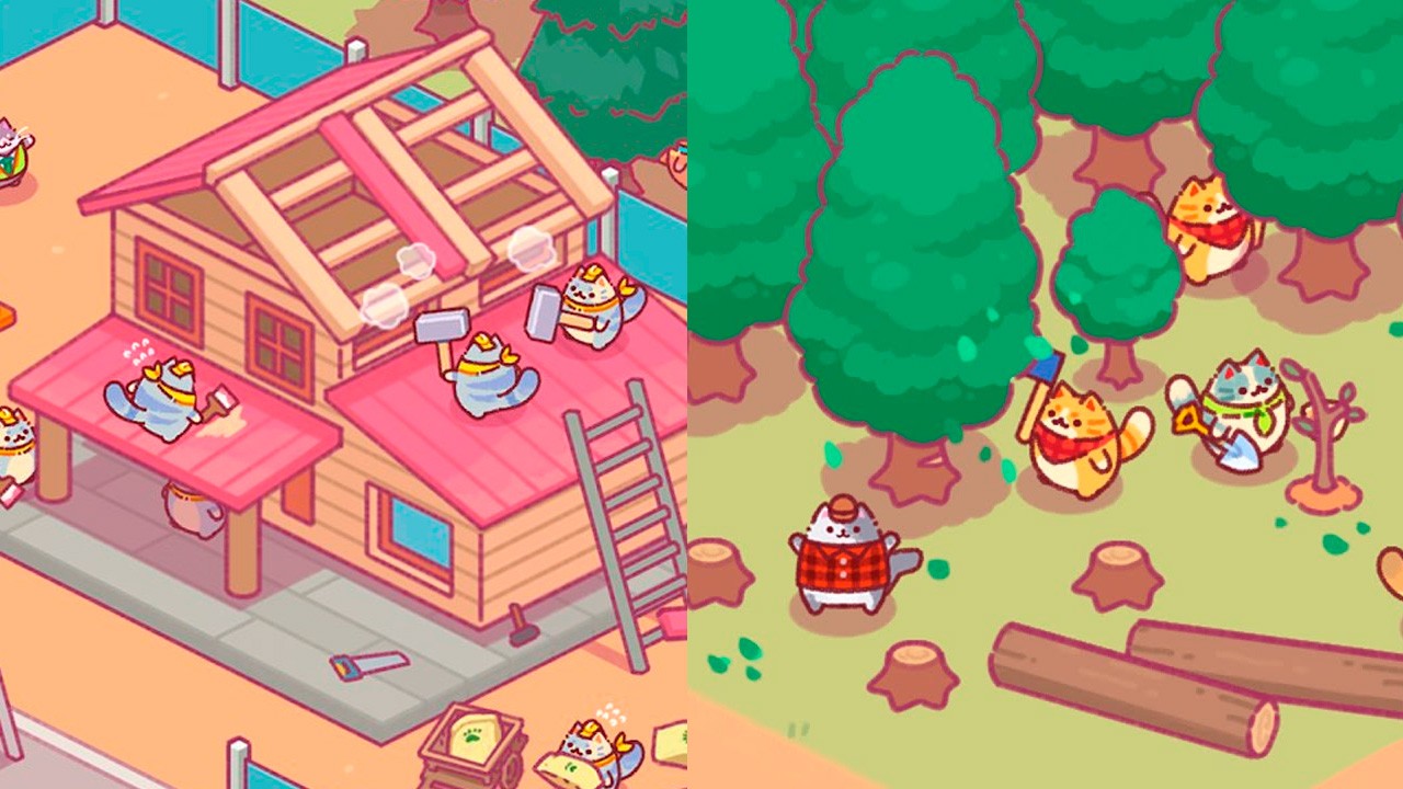 New game about lumberjack cats conquers the mobile market - Ensigame