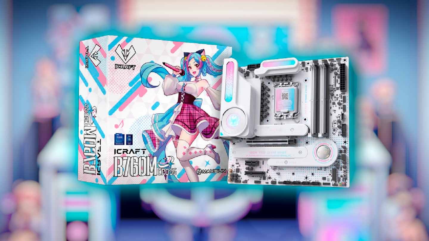 Maxsun unveils anime-inspired motherboard - Ensigame